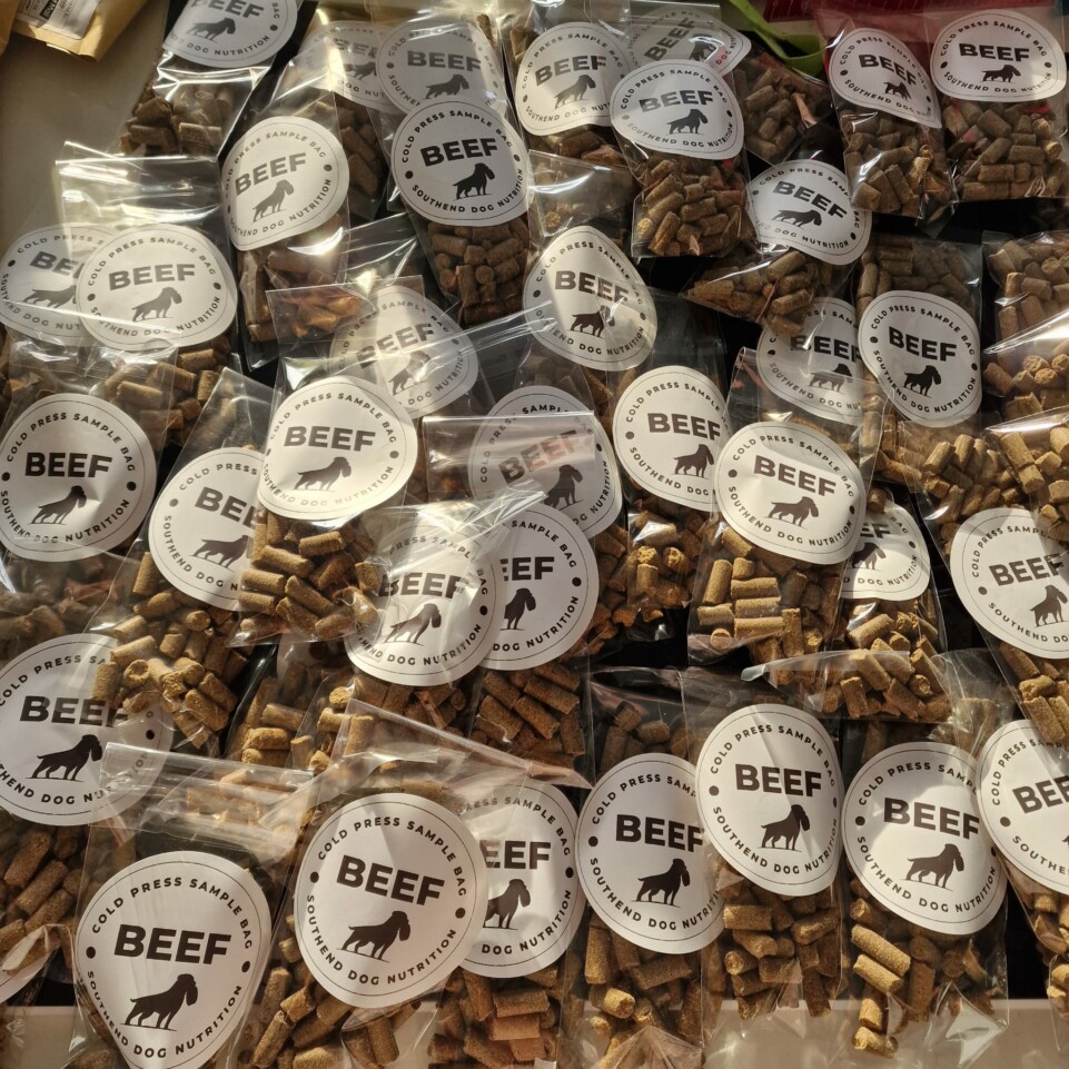 Cold Pressed Raw Dog Food • Sample/Treat Bag • Southend Dog Training