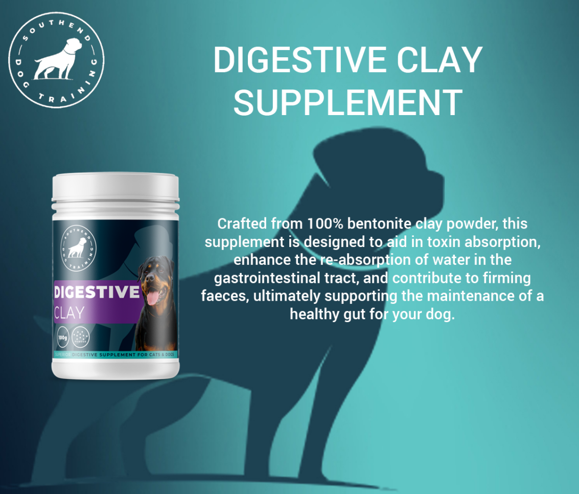 Digestive Clay Supplement For Dogs 100g • Southend Dog Training