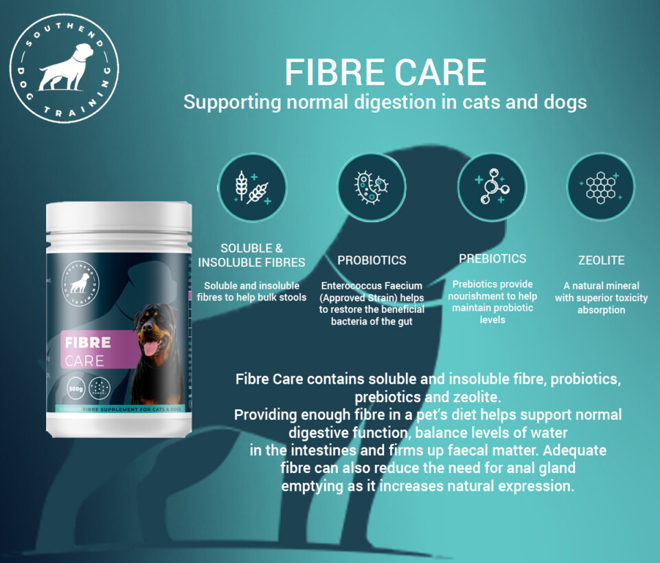 Dog Fibre Supplement 500g Powder • Southend Dog Training