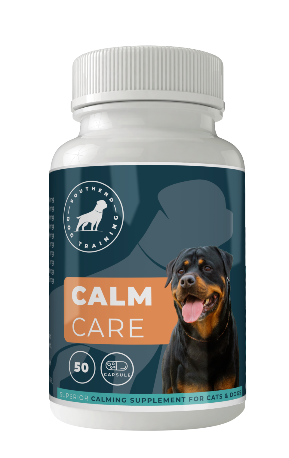 Calm Care Calming Supplements For Dogs 50 Capsules • Southend Dog Training