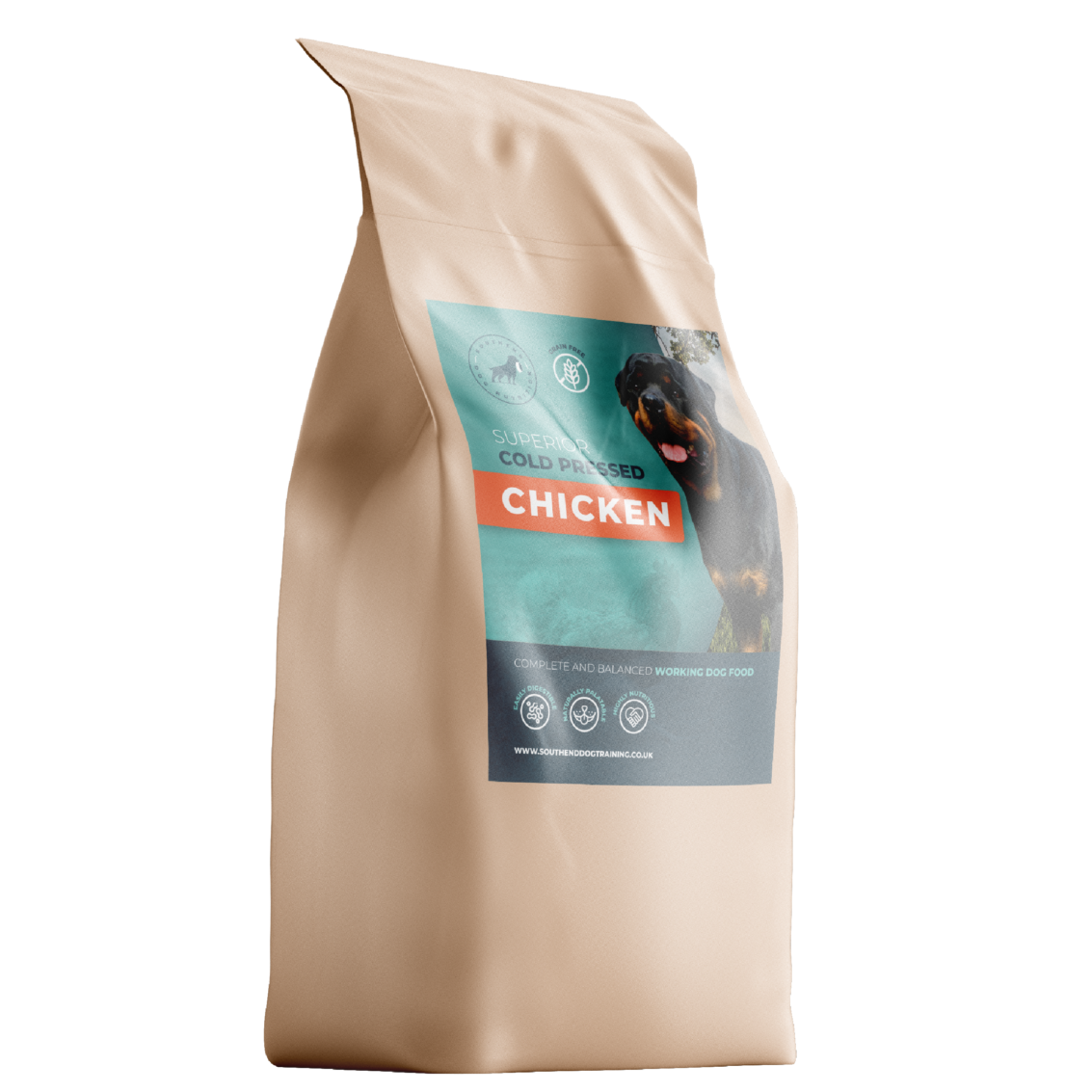 Chicken Cold Pressed Dog Food • Southend Dog Training