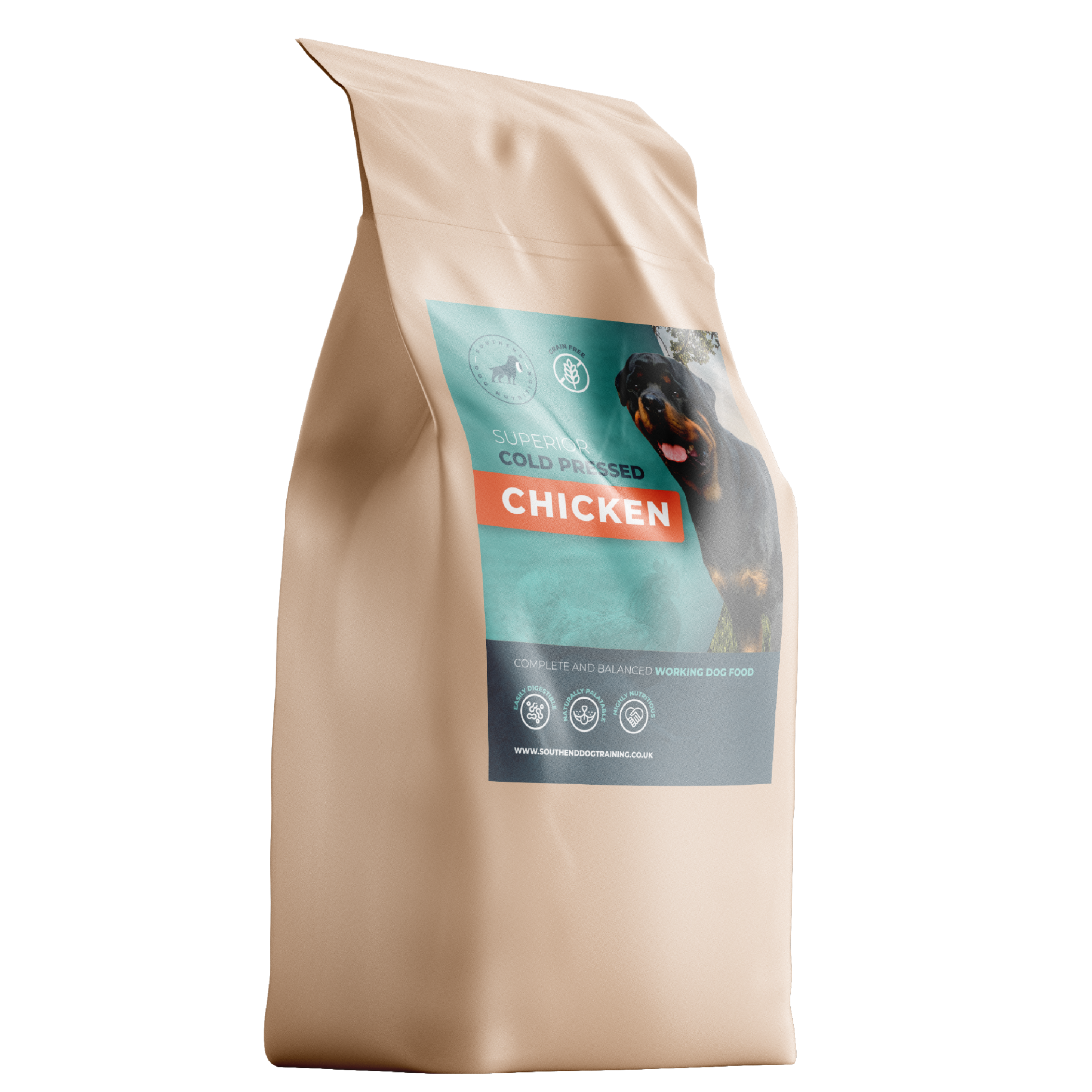 Chicken Cold Pressed Dog Food • Southend Dog Training